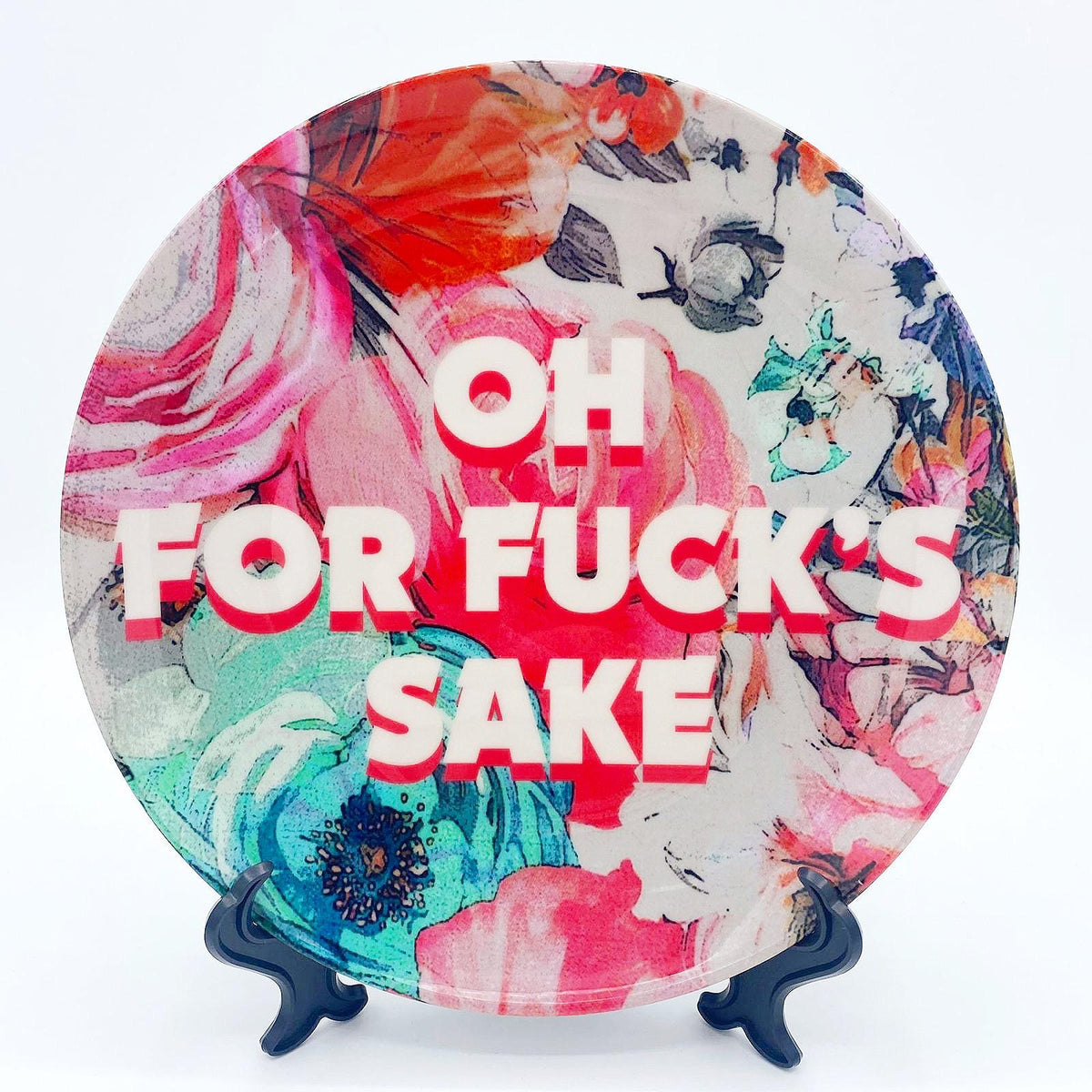 All the swear words Plate – Sara's Threads
